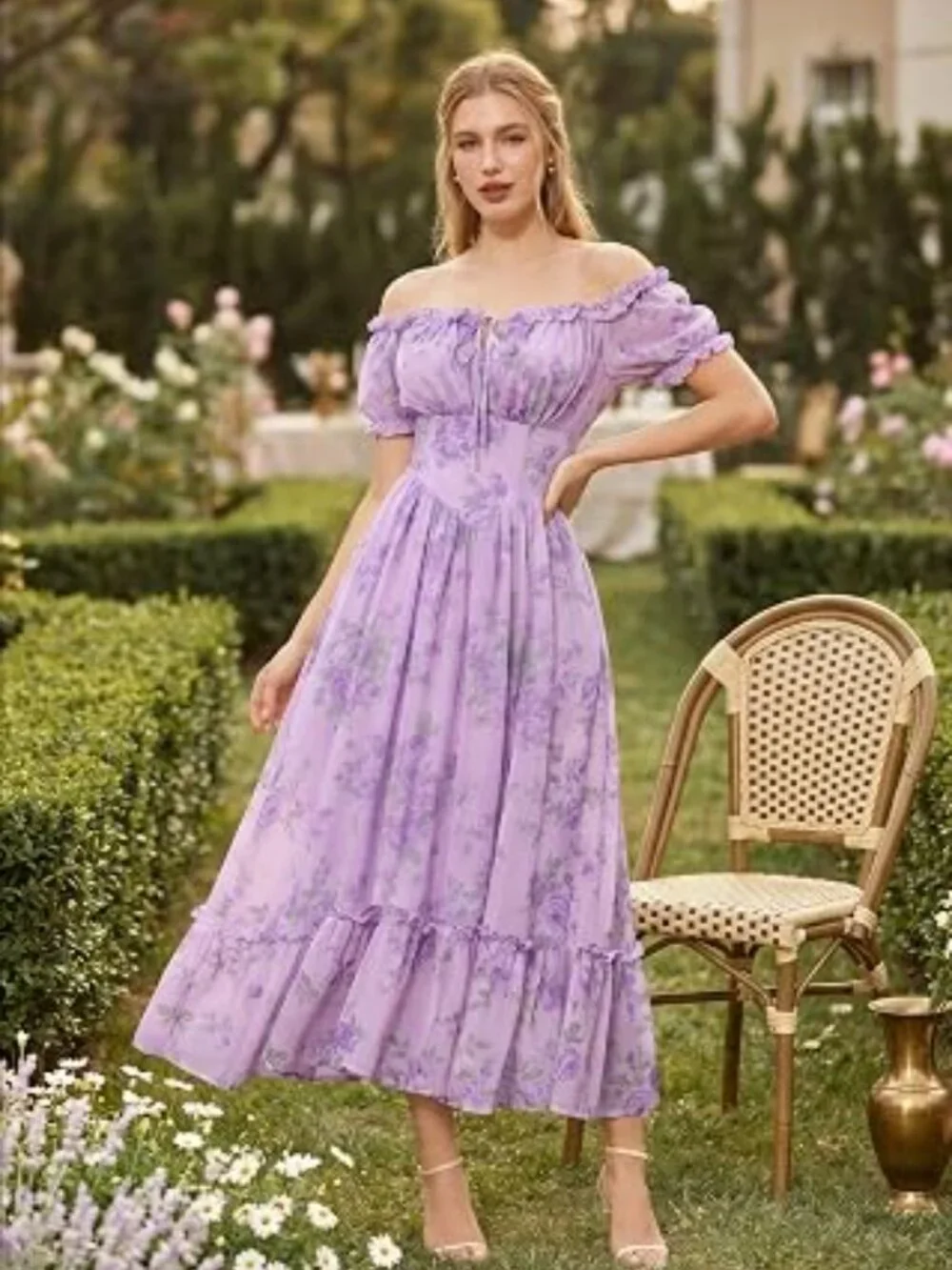 Scarlet Darkness | Dresses | Floral Corset Dress Women 226 Summer ...